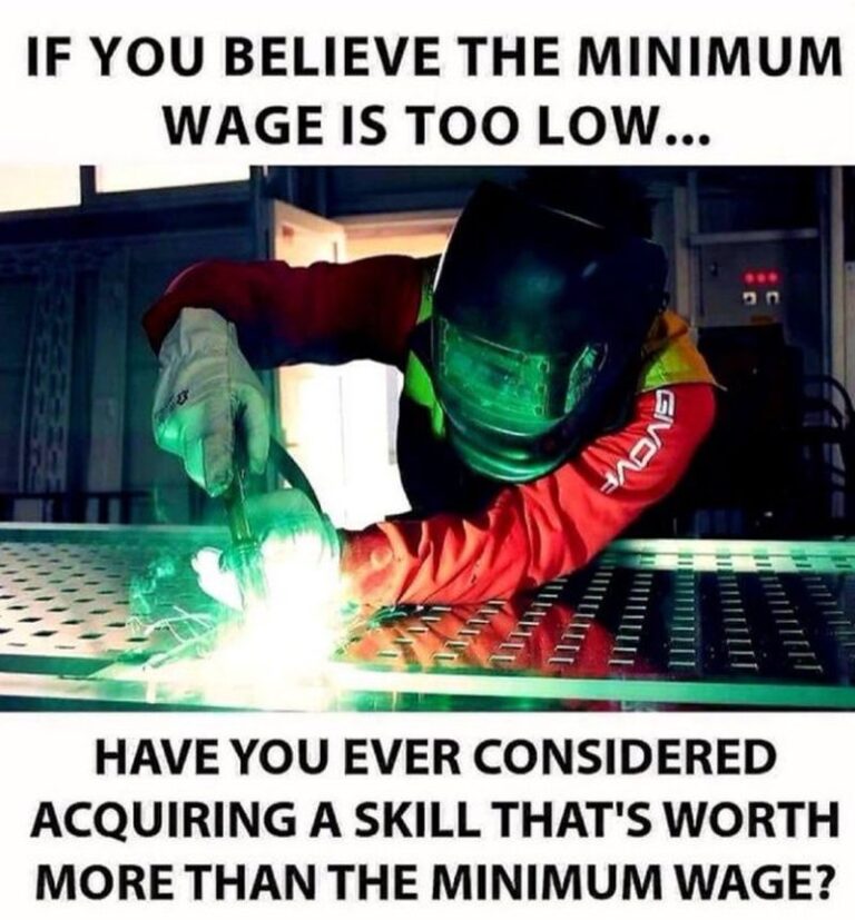 Meme Exposes The Brutal Truth About Minimum Wage Being 'Too Low' - TFPP ...